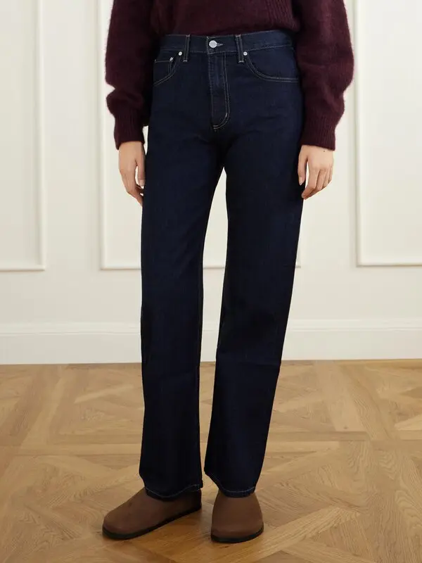 TWP Kent St Mid-rise Straight-leg Jeans