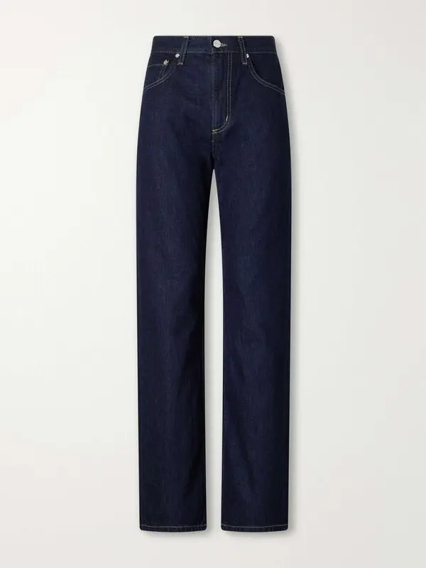 TWP Kent St Mid-rise Straight-leg Jeans