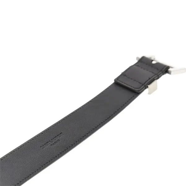 Saint Laurent Detail Leather Belt