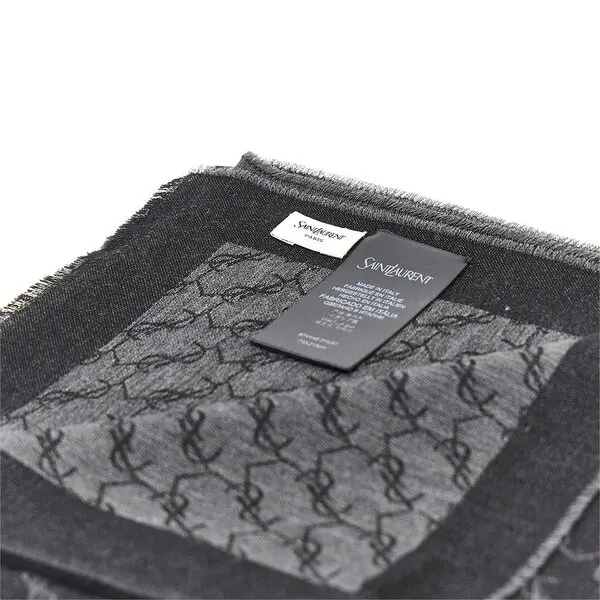 Saint Laurent Cassandre' Cashmere And Silk Scarf