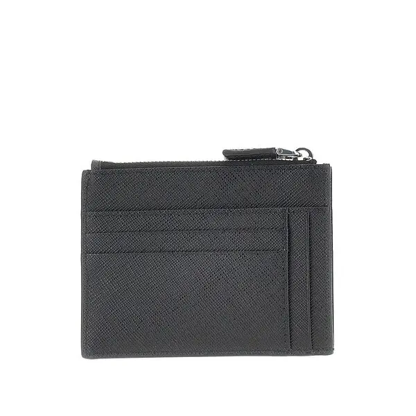 Prada Saffiano Leather Cardholder Pouch