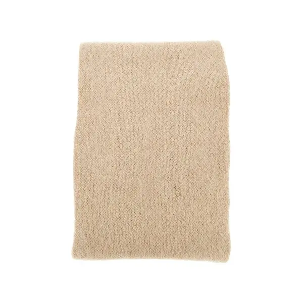 Miu Miu Mohair-blend Scarf With Jacquard Logo