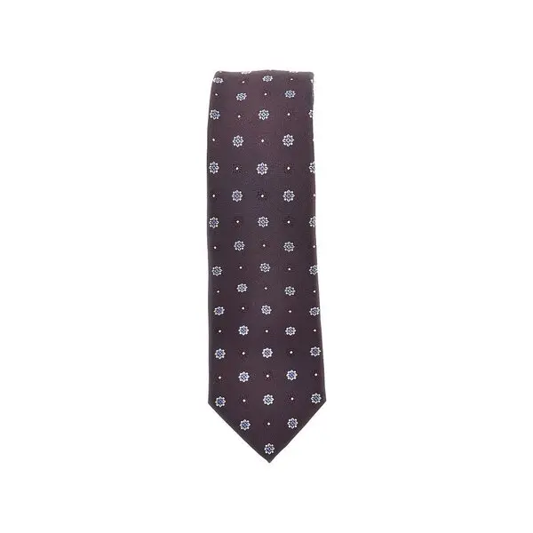 Saint Laurent Sik Jacquard Necktie