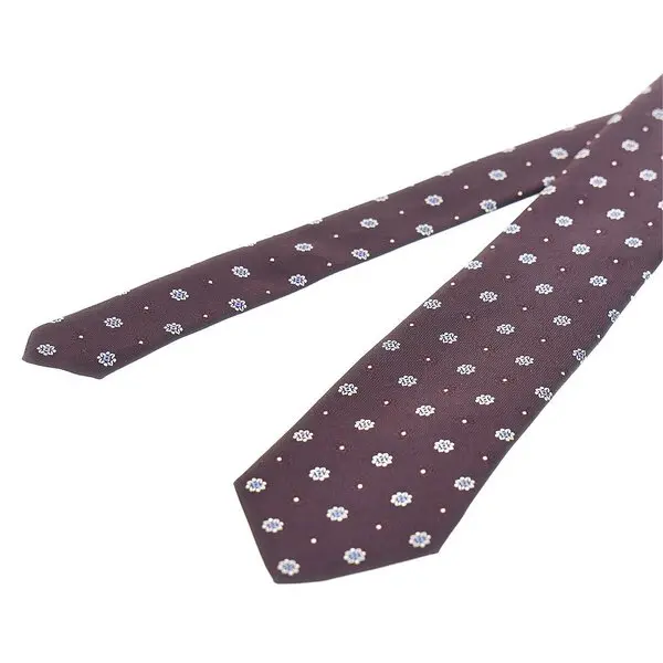 Saint Laurent Sik Jacquard Necktie