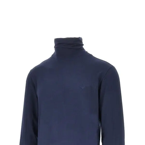 EA BODYWEAR Tretch Jerey Turtleneck Top