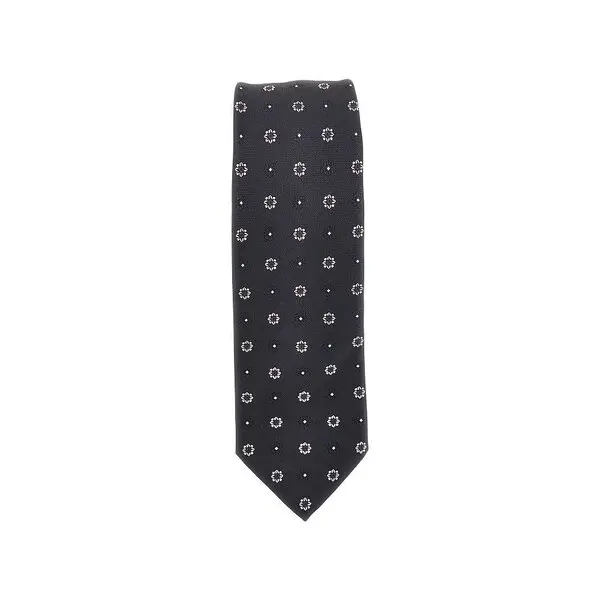 Saint Laurent Sik Jacquard Necktie
