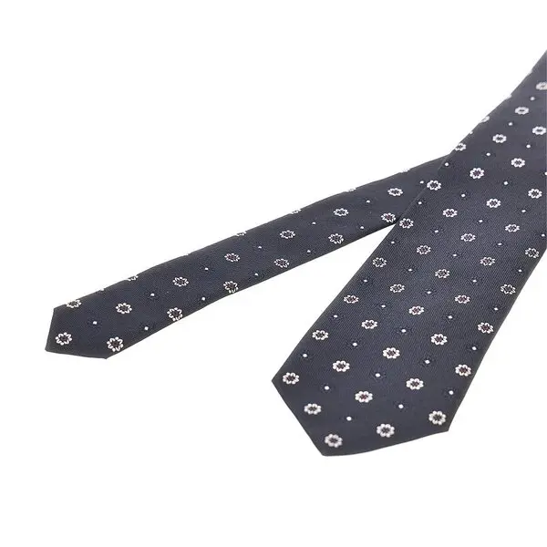 Saint Laurent Sik Jacquard Necktie