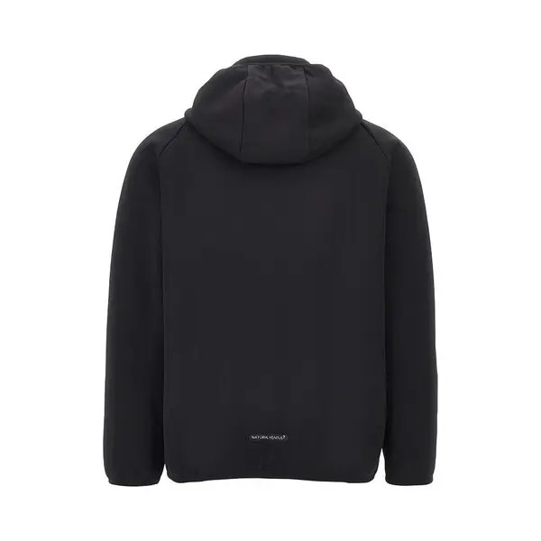 EA7 Natural Ventu7 Full-zip Hoodie