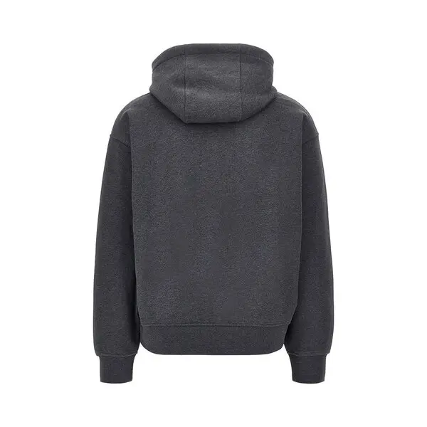 Emporio Armani Oft Touch Logo Embroidery Hoodie