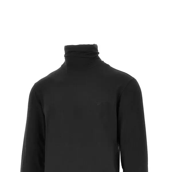 EA BODYWEAR Tretch Jerey Turtleneck Top