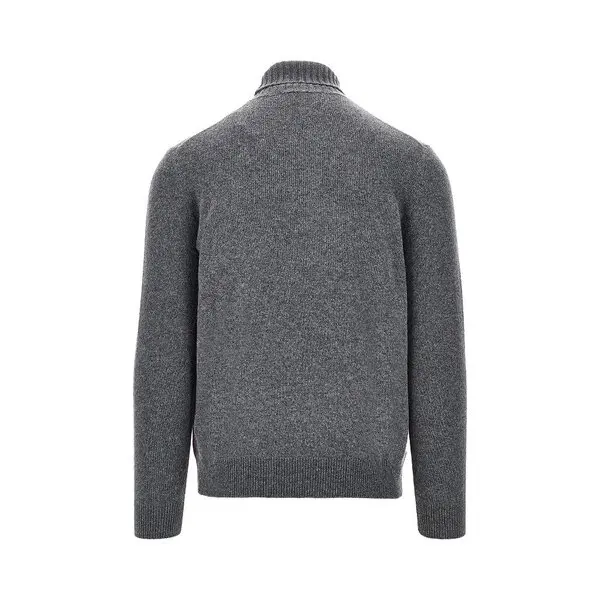 BALLANTYNE Diamond-shaped Cashmere Turtleneck Sweater