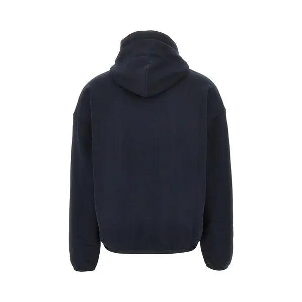 Emporio Armani Cotton And Silk Hoodie An