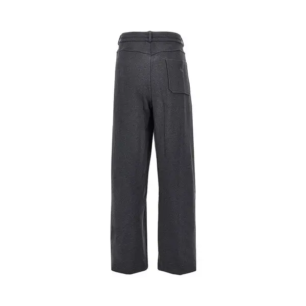 Emporio Armani French Terry Straight Leg Pants
