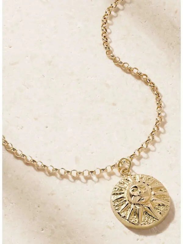L'ATELIER NAWBAR Little Dream Of Rays 18-karat Pendant Necklace - Gold