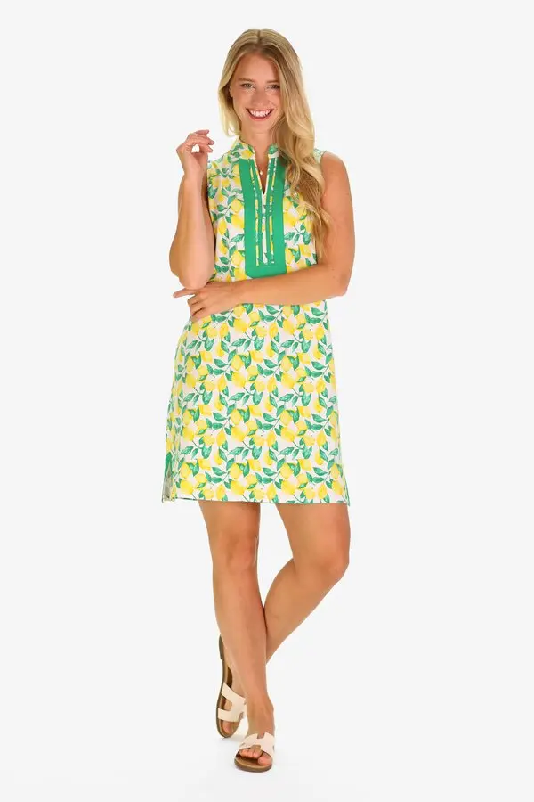 DUFFIELD LANE The Mackinac Dress - Lemonade