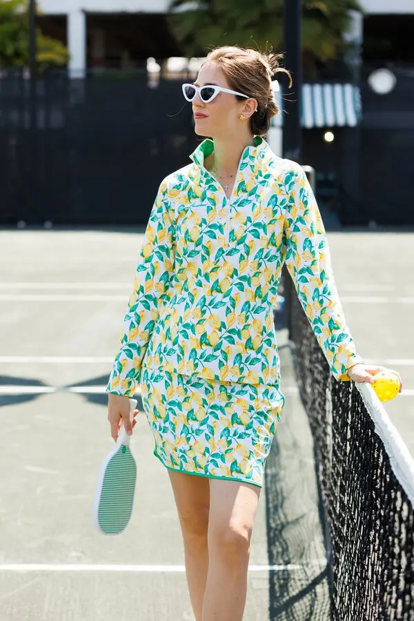 DUFFIELD LANE The Active Everett Quarter Zip - Lemonade
