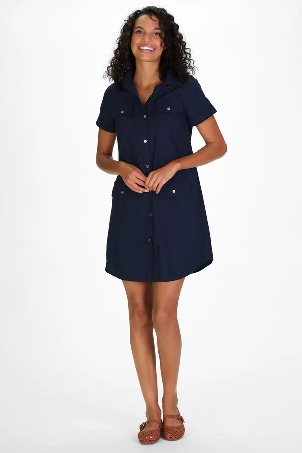DUFFIELD LANE Danette Dress - Navy