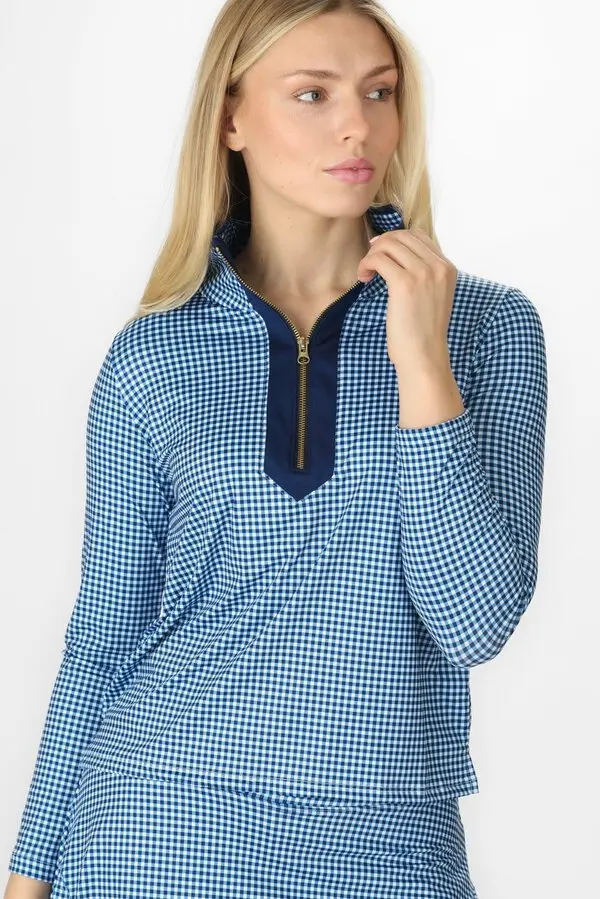 DUFFIELD LANE Active Tory Quarter Zip