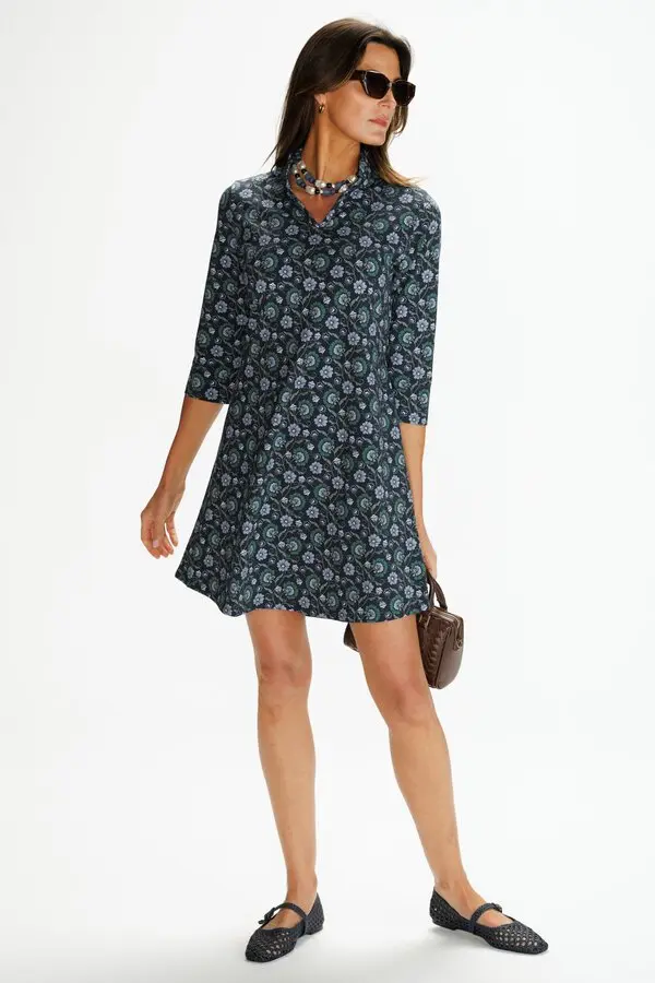 DUFFIELD LANE Lillian Dress - Twilight Vines