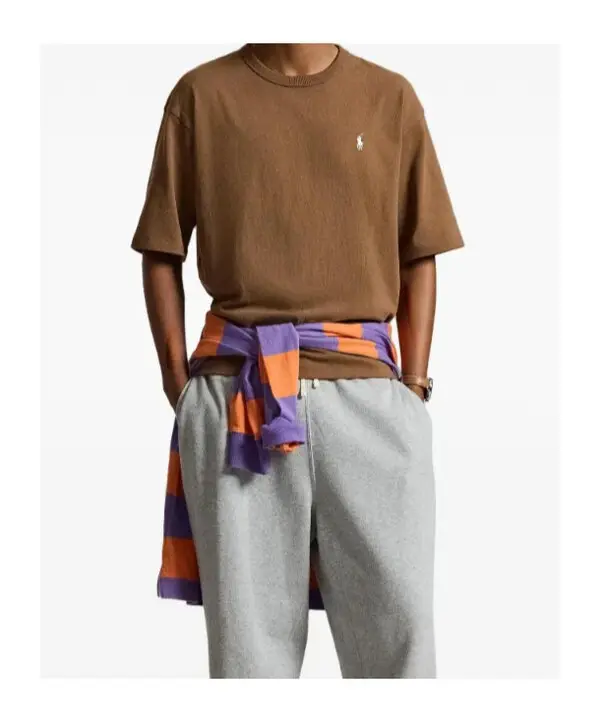 Polo Ralph Lauren Relaxed Fit Jersey Crewneck T-shirt - Brown
