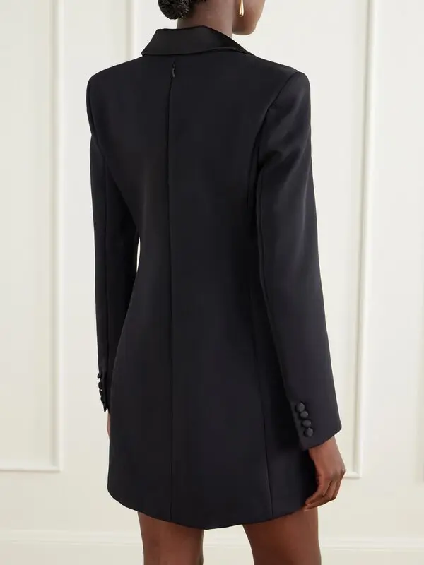 Simkhai Marina Padded Crepe Mini Dress