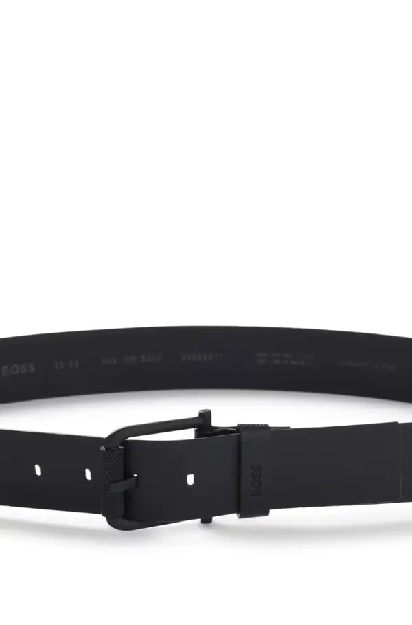 Hugo Boss Logo-embossed Leather Belt