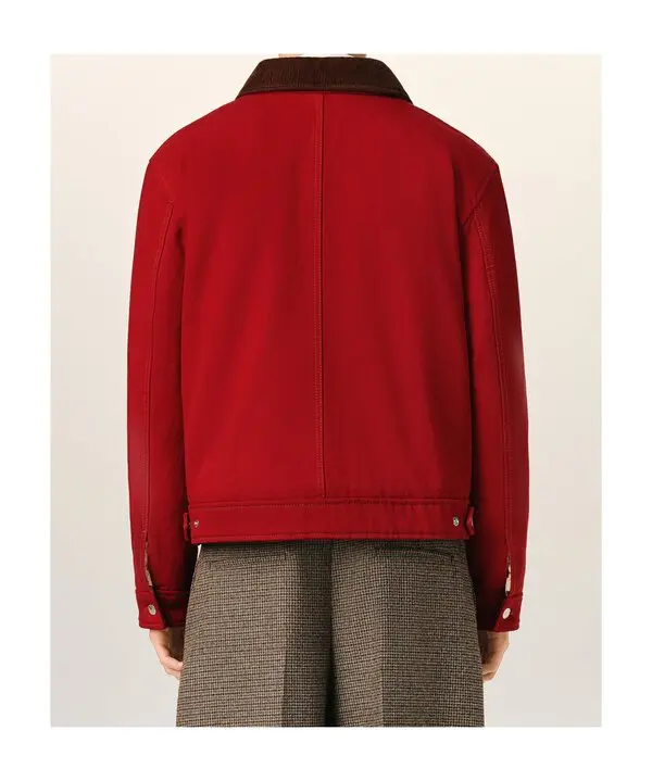 AMI Paris Zip-up Padded Jacket