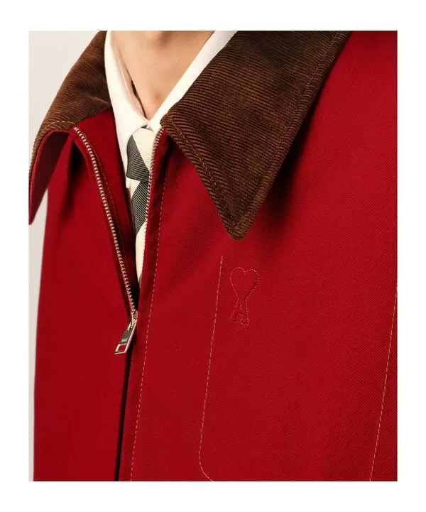AMI Paris Zip-up Padded Jacket