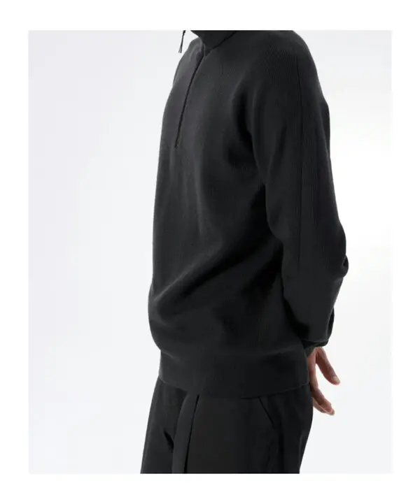 Veilance Conic Wool Half Zip Neck