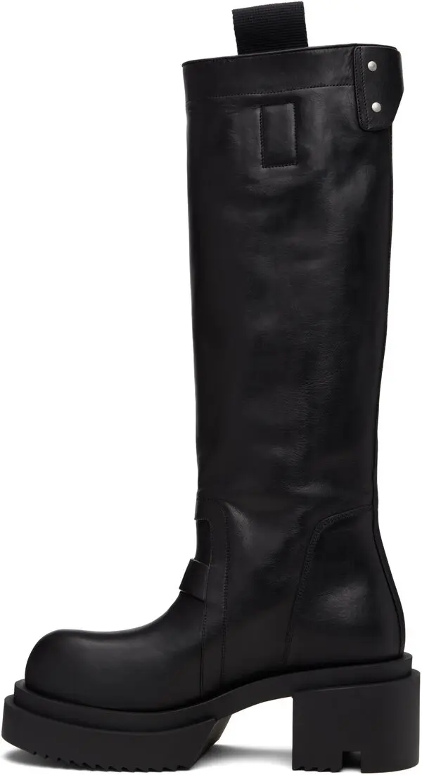 Rick Owens Concordians Pull On Mega Tractor Boots