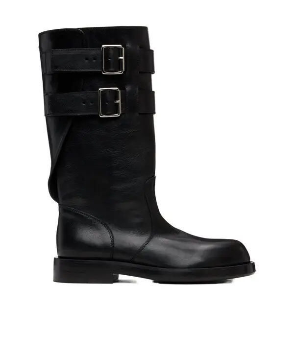 ANN DEMEULEMEESTER Osmo Mid-cut Boots - Black