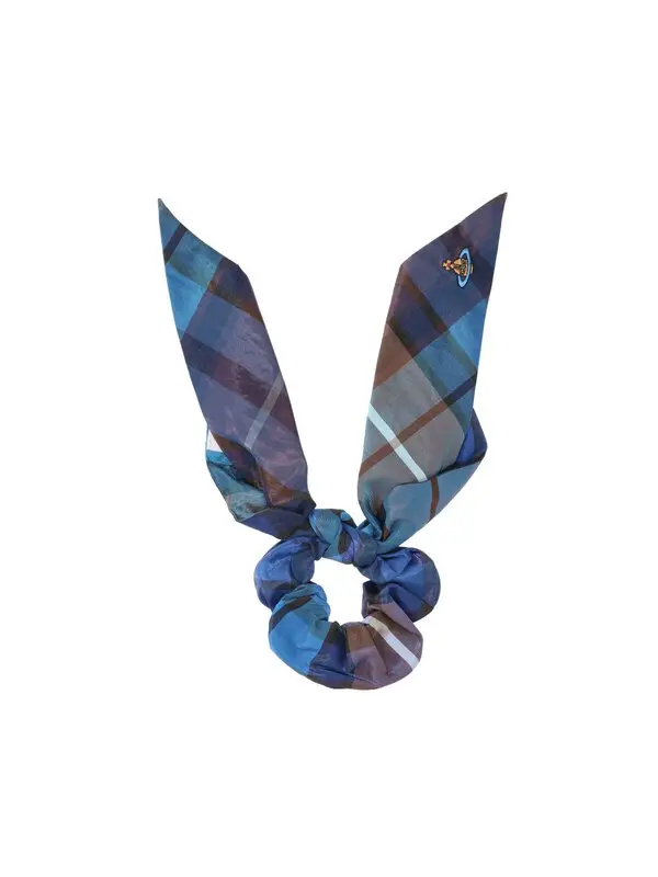 VIVIENNE WESTWOOD Check Patterned Scarf