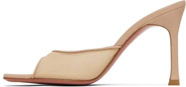 Amina Muaddi Alexa Mesh 95 Sandals