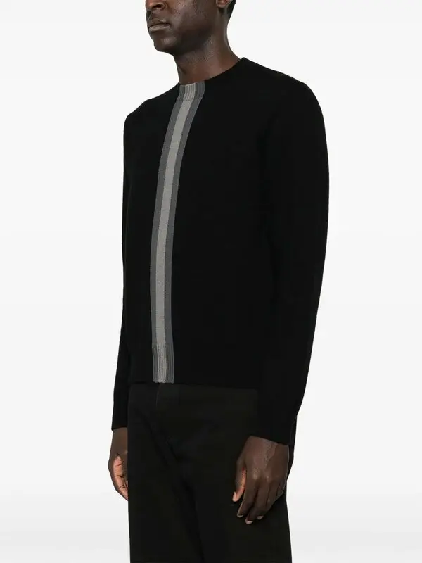 Gucci Stripe-detail Crew-neck Sweater