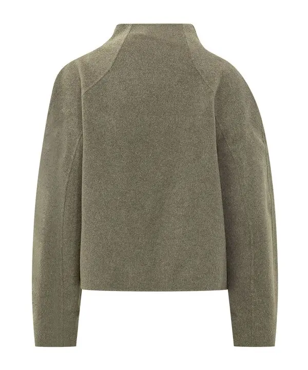 Ba&sh Kemelia Asymmetric Button Coat