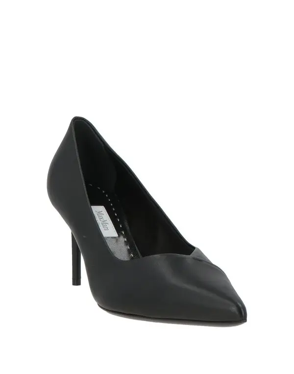 Max Mara Minimalist Leather Highheels