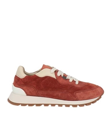 Brunello Cucinelli Colorblocked Lowtop Sneakers