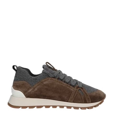 Brunello Cucinelli Colorblocked Lowtop Casual Shoes