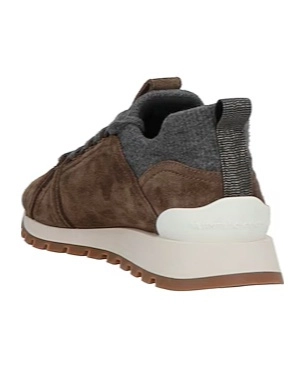 Brunello Cucinelli Colorblocked Lowtop Casual Shoes