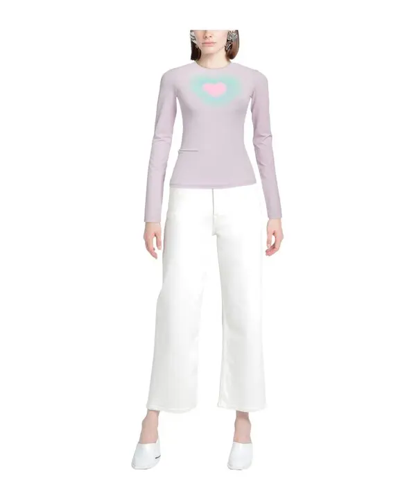 Sportmax Colorful Stretch Long-sleeve T-shirt