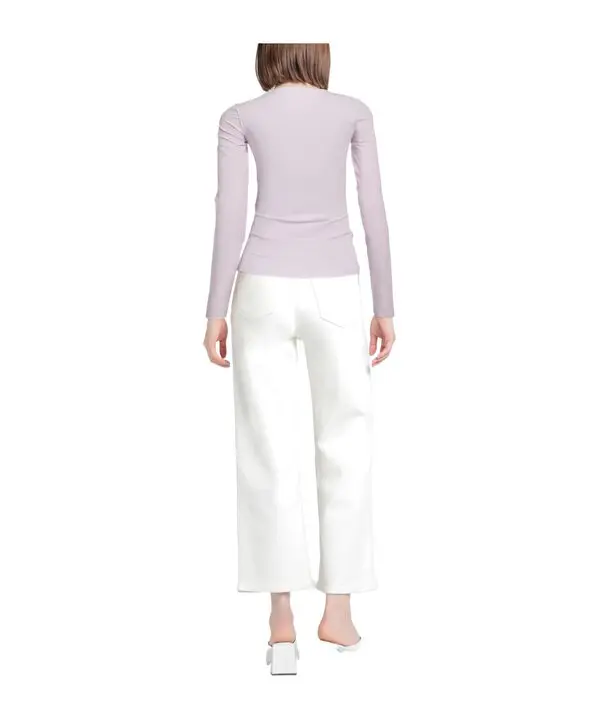 Sportmax Colorful Stretch Long-sleeve T-shirt