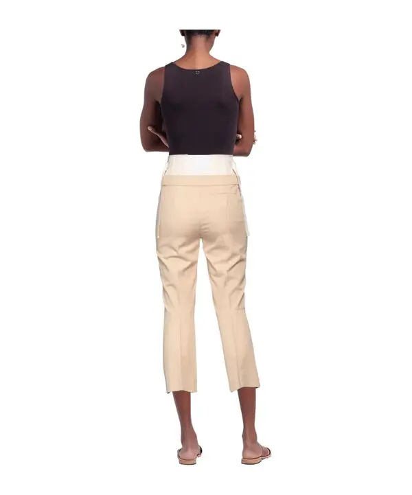 Sportmax Solid-color Casual Trousers