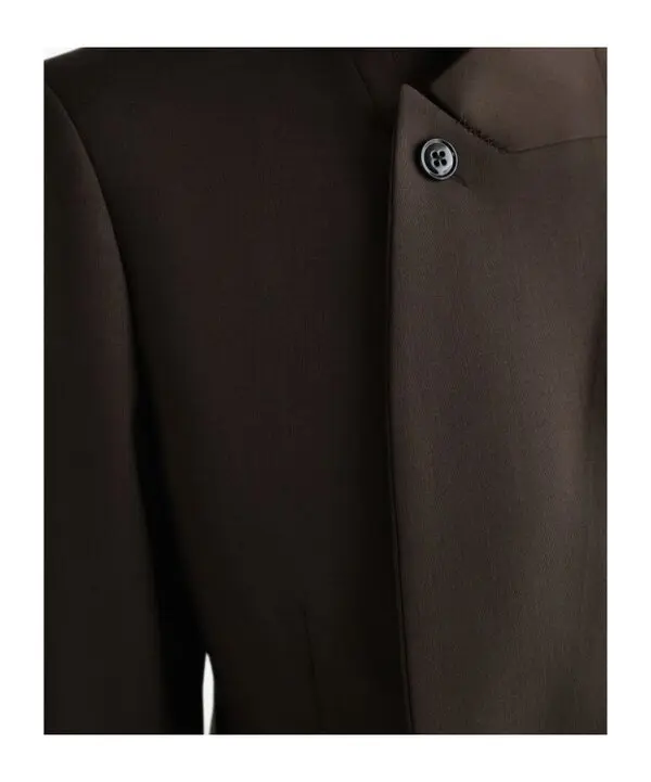 LEMAIRE Double-breasted Tailored Jacket In Tropical Wool Blend