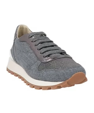 Brunello Cucinelli Solidcolor Lowtop Casual Shoes