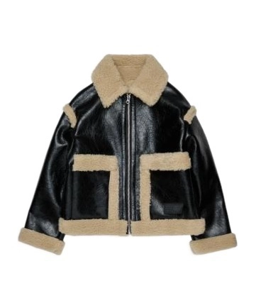 MAISON MARGIELA Zip-up Jacket - Black