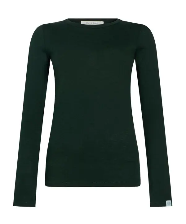 Rag & Bone Plain Colour Basic T-shirts - Green