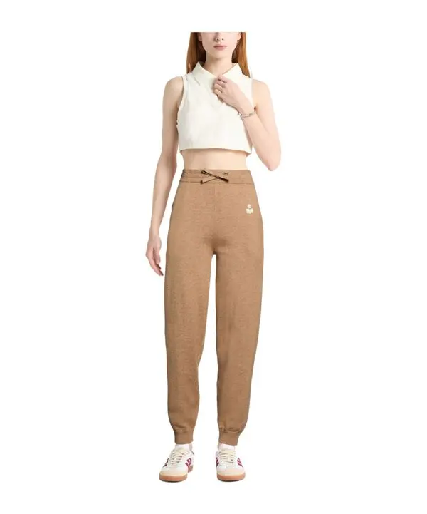 Isabel Marant Étoile Solid Color Casual Trousers