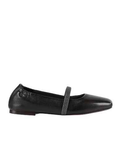 Brunello Cucinelli Squaretoe Kittenheel Shoes