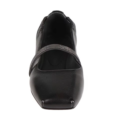 Brunello Cucinelli Squaretoe Kittenheel Shoes