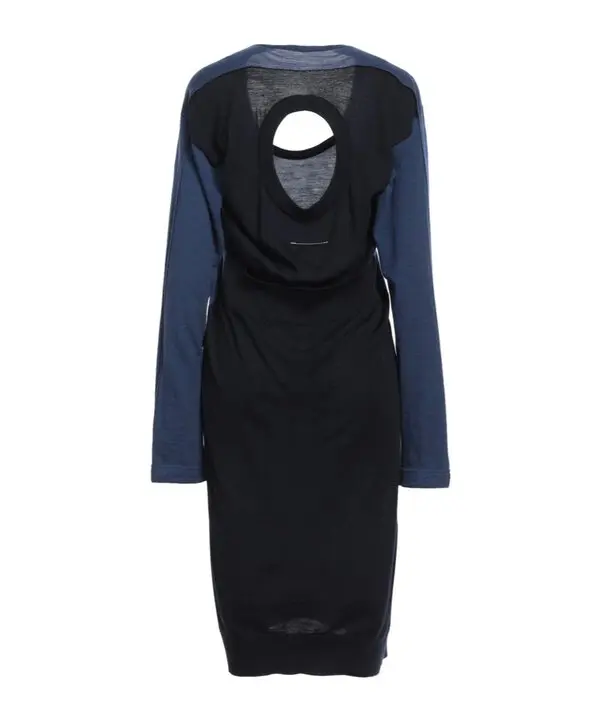 MAISON MARGIELA Two-color Slim-fit Dress